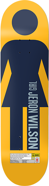 GIRL WILSON GRID OG DECK-8.12 - Skateboards.com