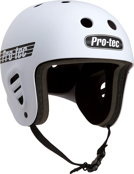 PROTEC FULLCUT CLASSIC MATTE WHT-XL HELMET - Skateboards.com