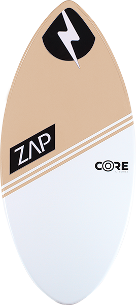 ZAP CORE 48" SKIMBOARD WHT/SAND - Skateboards.com