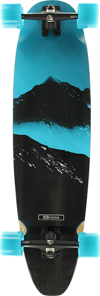 DB CASCADE V2 COMPLETE-9.25x36 BLUE - Skateboards.com