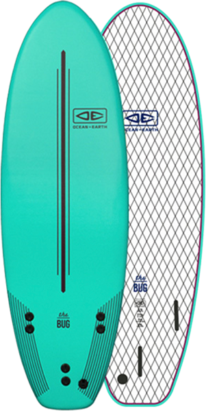O&E THE BUG MINI SOFTBOARD 5'2" MINT - Skateboards.com